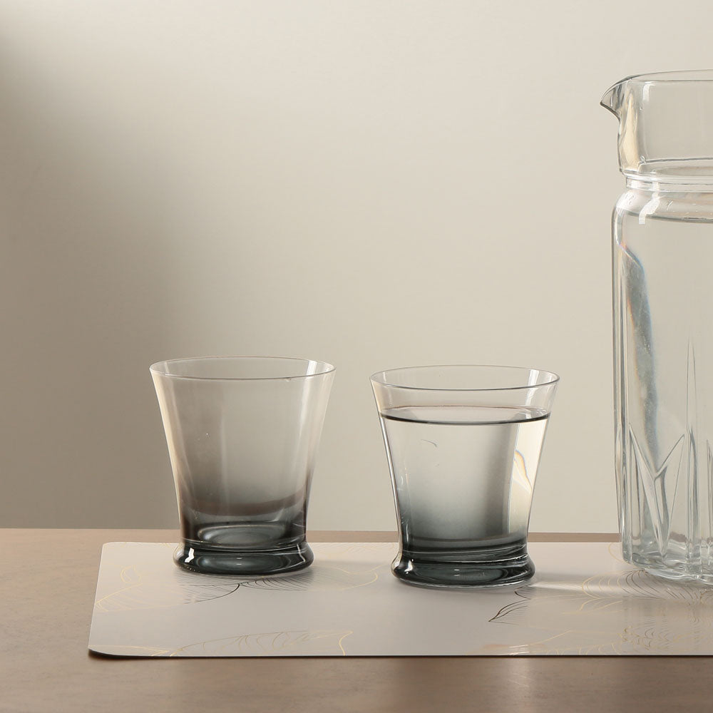 Buy Lyon 260 ml Water Glass Tumblers Set of 4 (Transparent) Online | Nilkamal Homes