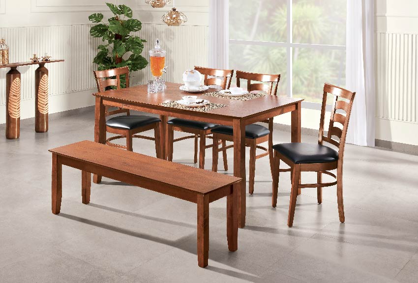 bench dining seating