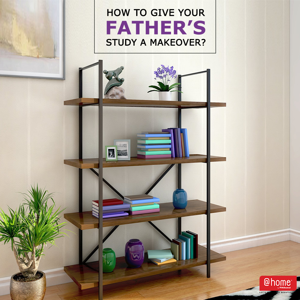 How to Give your Father’s Study a Makeover? – Nilkamal Homes