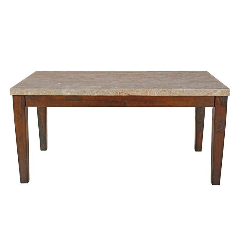 Prince 6 Seater Dining Set with Bench (Milan Walnut) – Nilkamal Homes