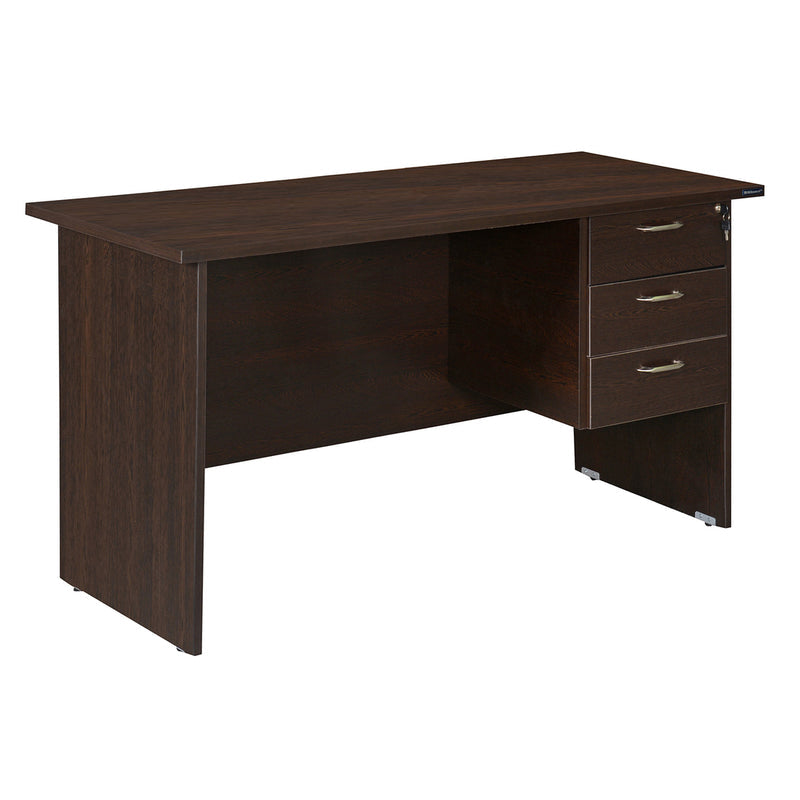 Buy Maximus 5ft Engineered Wood Office Table (New Wenge) Online In ...