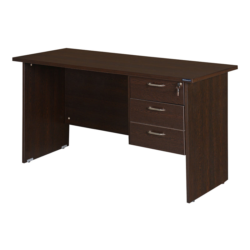 Buy Maximus 5ft Engineered Wood Office Table (New Wenge) Online In ...