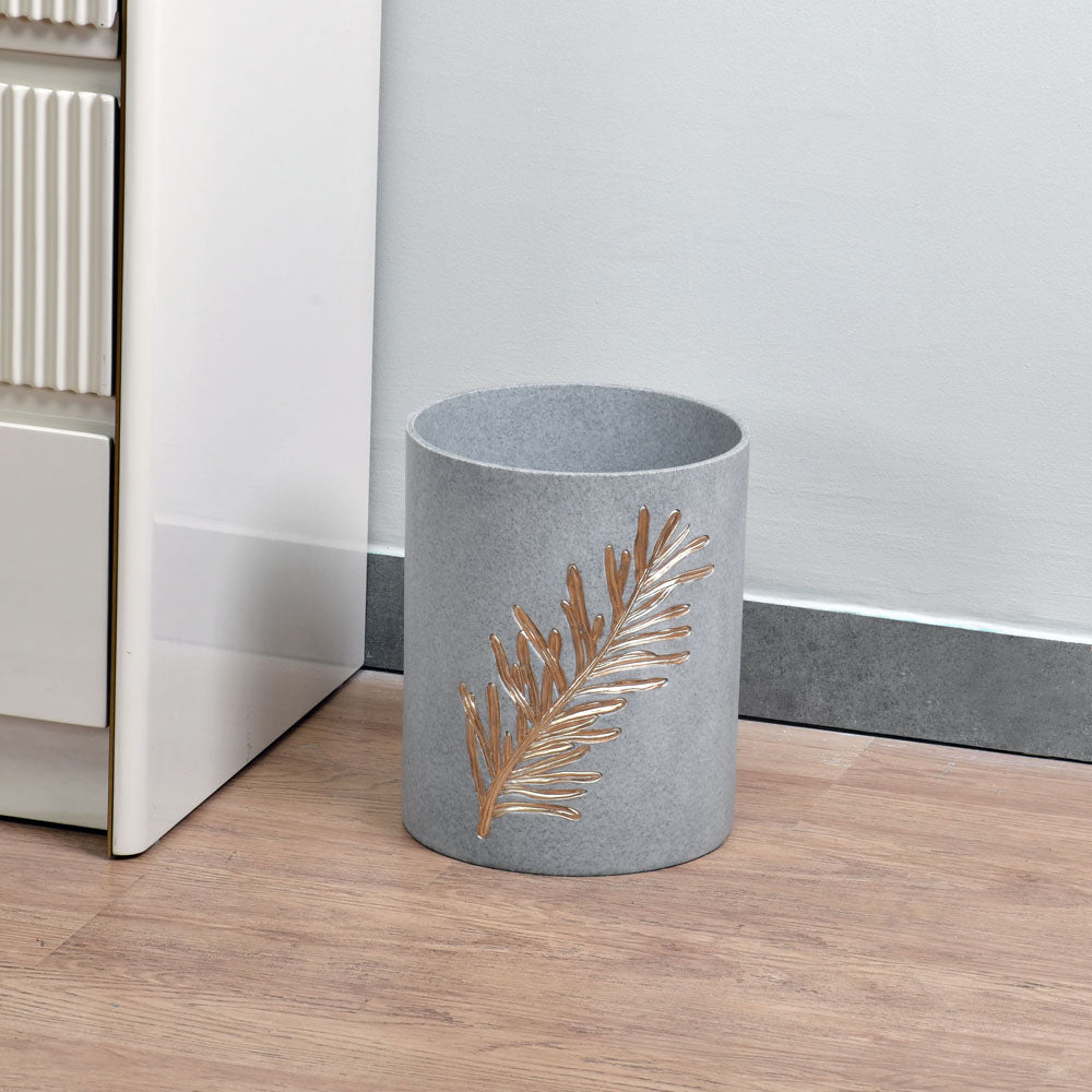 Buy Quality Leaf Design Polyresin Dustbin Online in India | Nilkamal Homes