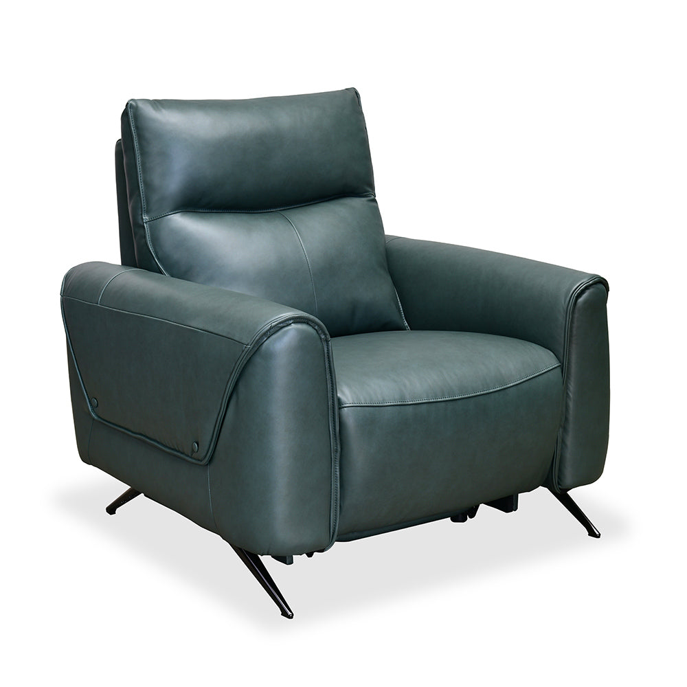 Beatrix 1 Seater Dual Motor Electric Recliner- Green – Nilkamal Homes