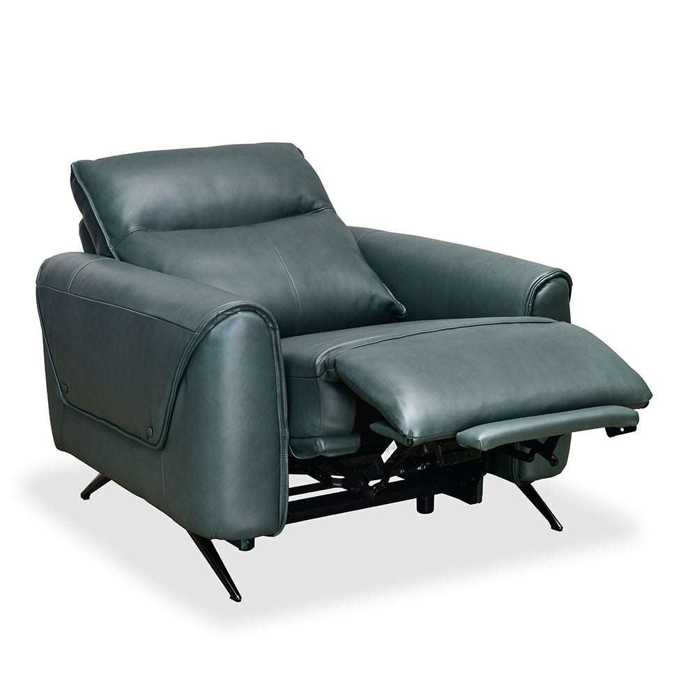 Beatrix 1 Seater Dual Motor Electric Recliner- Green – Nilkamal Homes