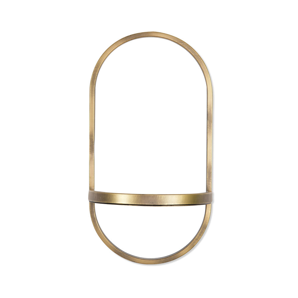 Buy Oval Wall Decor With Shelf Small Online in India | Nilkamal Homes