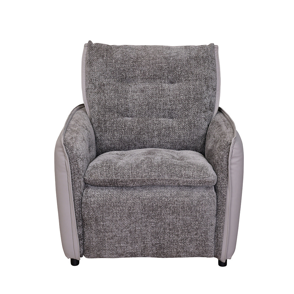 Tyler 1 Seater Electric Recliner (Grey) – Nilkamal Homes