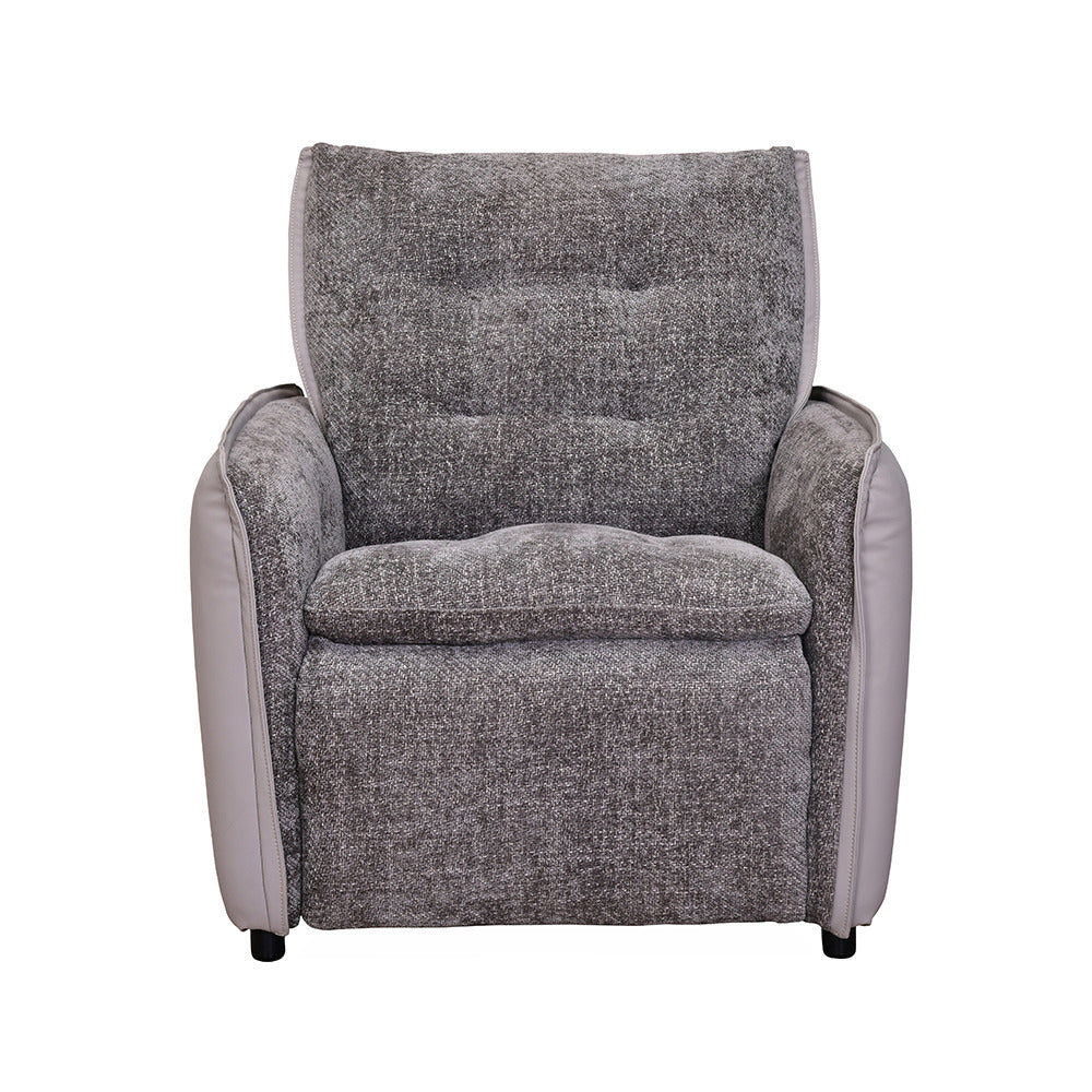 Tyler 1 Seater Electric Recliner (Grey) – Nilkamal Homes