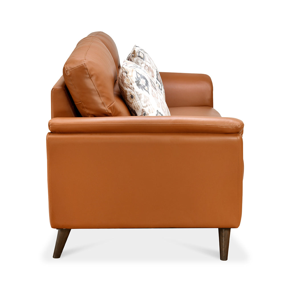 Buy Stylish Aiden 3 Seater Sofa in Tan Online in India – Nilkamal Homes