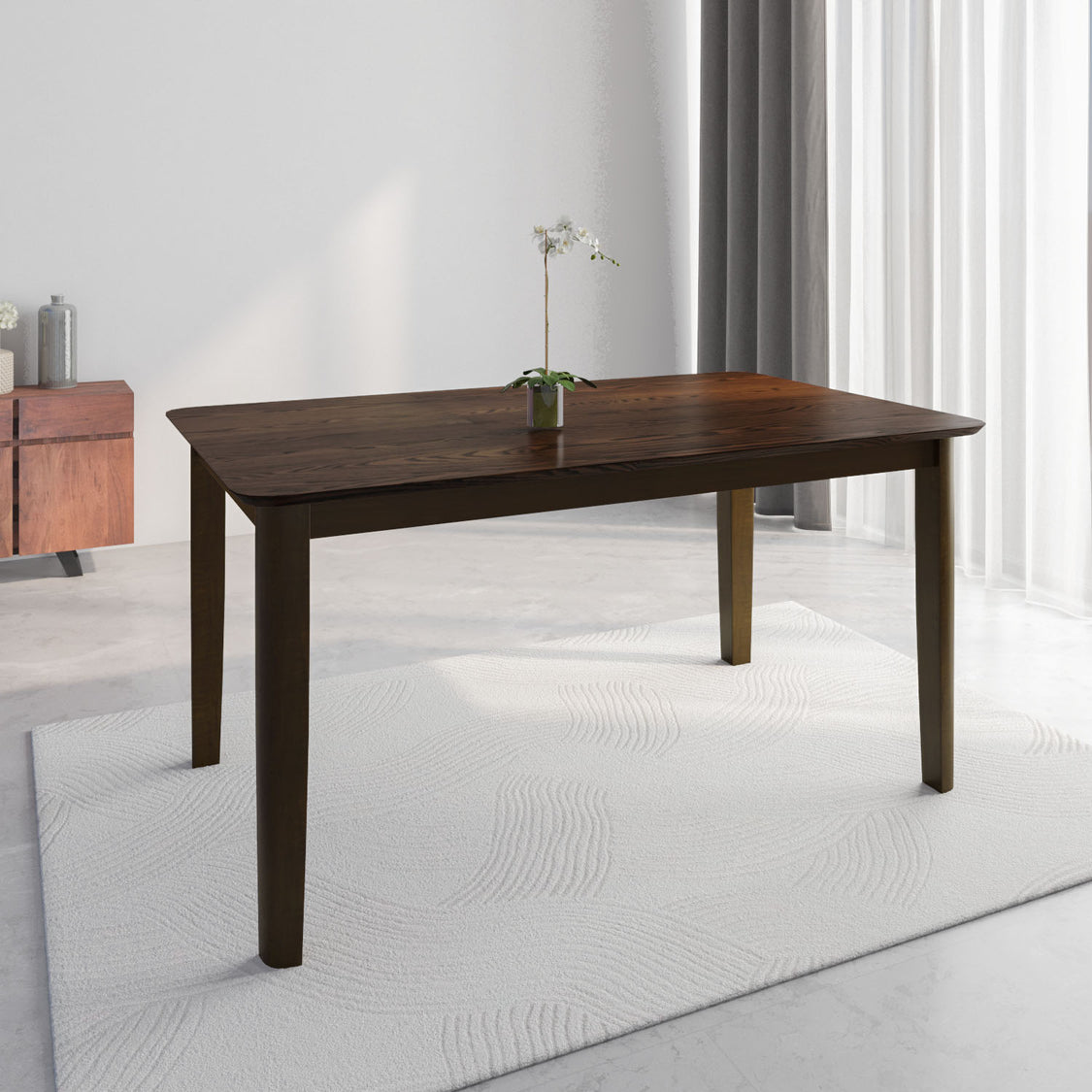 Buy Orval 6 Seater Dining Table (Rio Brown) Online In India – Nilkamal ...